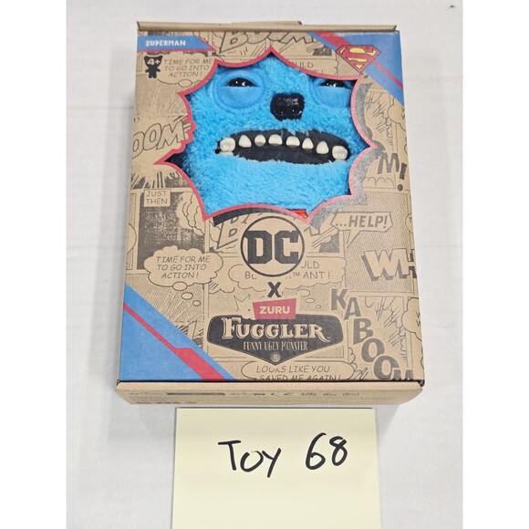 Zuru | Toys | Dc Comics Zuru Fuggler Funny Ugly Monster Plush Superman ...